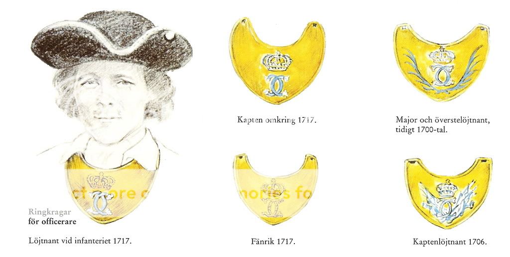 What decorations on the uniforms of the Caroleans distinguished their ...