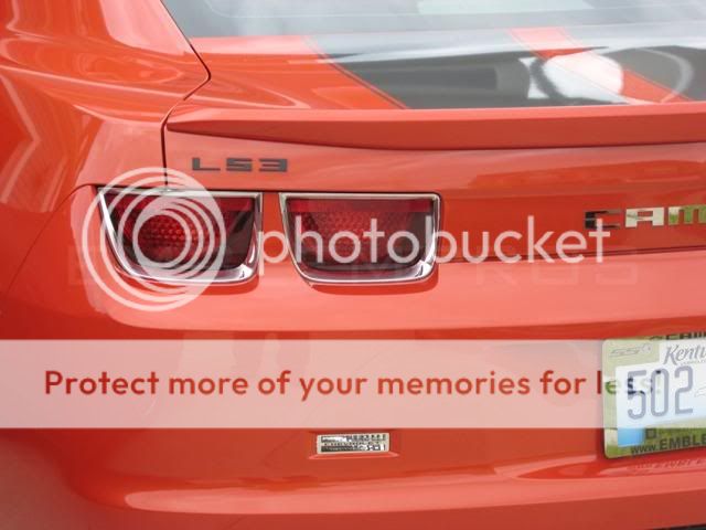 Black LS3 + L99 emblems and V6 shift plate inside - Camaro5 Chevy ...