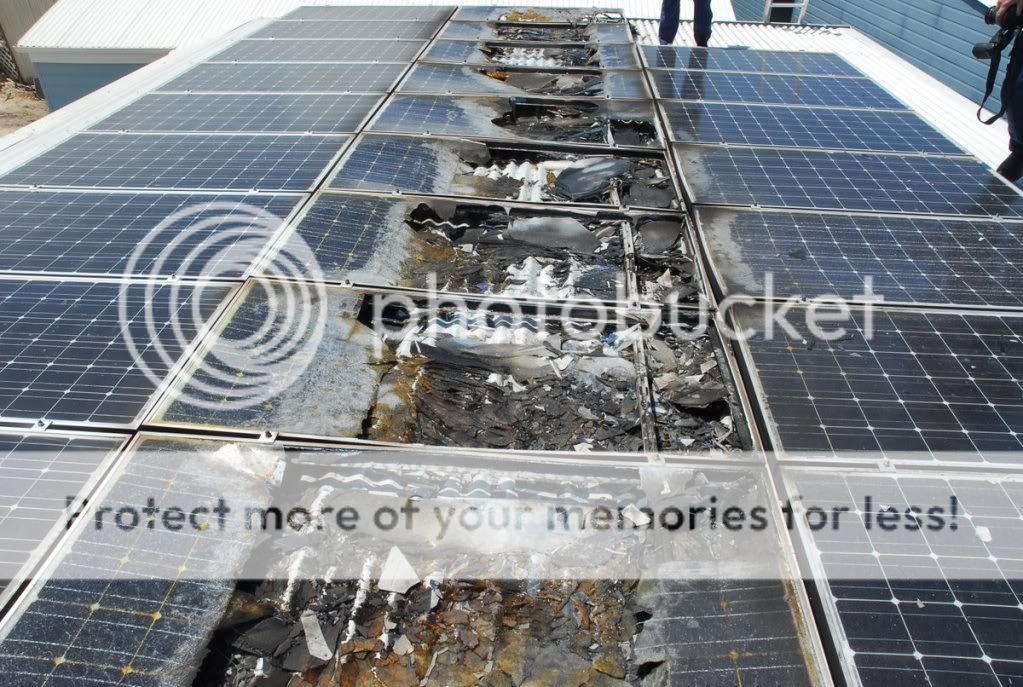 Solar panels catch fire on roof (USA) - Solar PV discussion