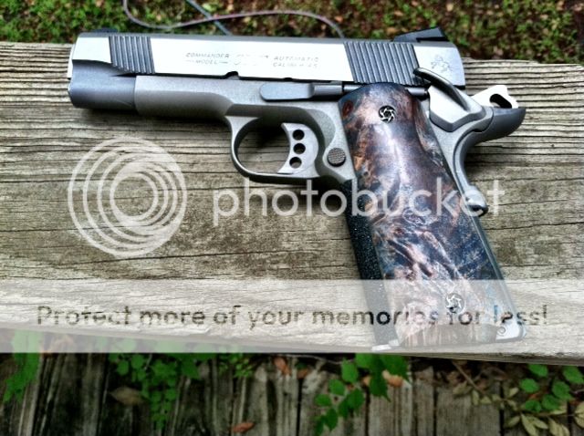 Combat Commander wood grips? | Colt Forum