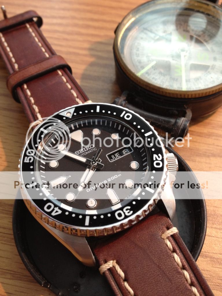 Best Leather Strap for SKX 007?? | WatchUSeek Watch Forums
