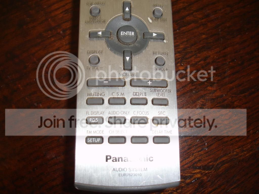 Problem linking Panasonic TX-L32E5B to Panasonic SA-DT310 Home Cinema ...