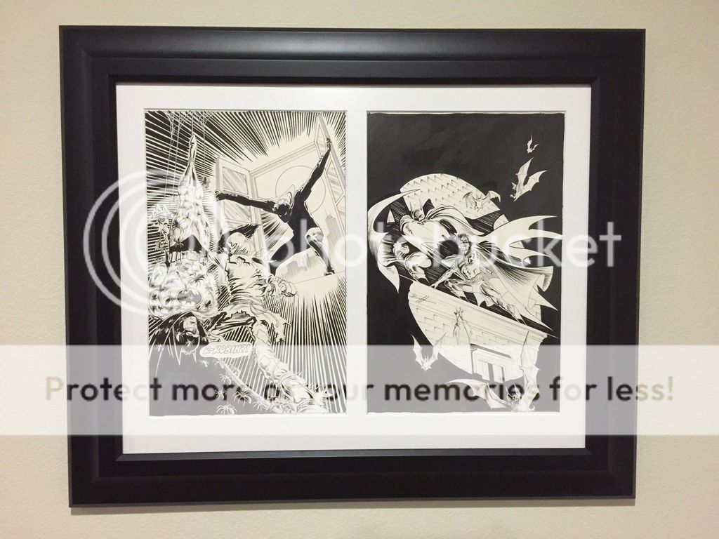 Examples of framing original comic book pages - Page 2 - Comics General ...