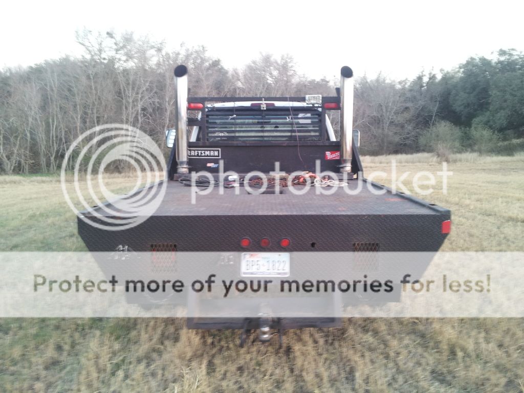 Flatbed with stacks? any pics? any how to's? | Cummins Diesel Forum